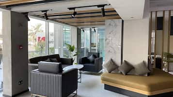 Sala de estar do lobby