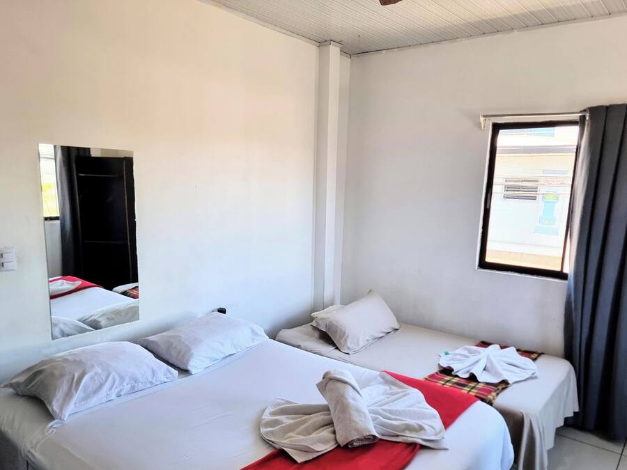 Quarto casal standard (Habitacion de 2 Camas) | Wi-Fi de cortesia, roupa de cama