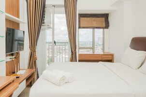 Quarto | Wi-fi grátis, roupa de cama fornecida 