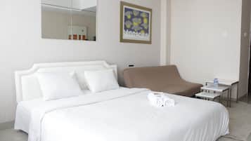 Quarto | Roupa de cama fornecida