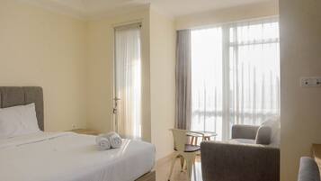 Quarto | Wi-Fi de cortesia, roupa de cama