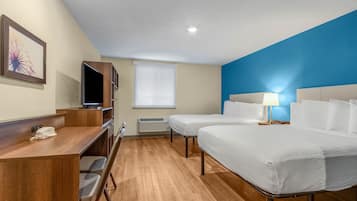 Secretária, Wi-fi grátis, roupa de cama fornecida