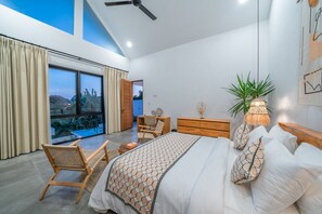 Villa | 2 quartos, cofre no quarto, secretária, cortinas/cortinados opacos