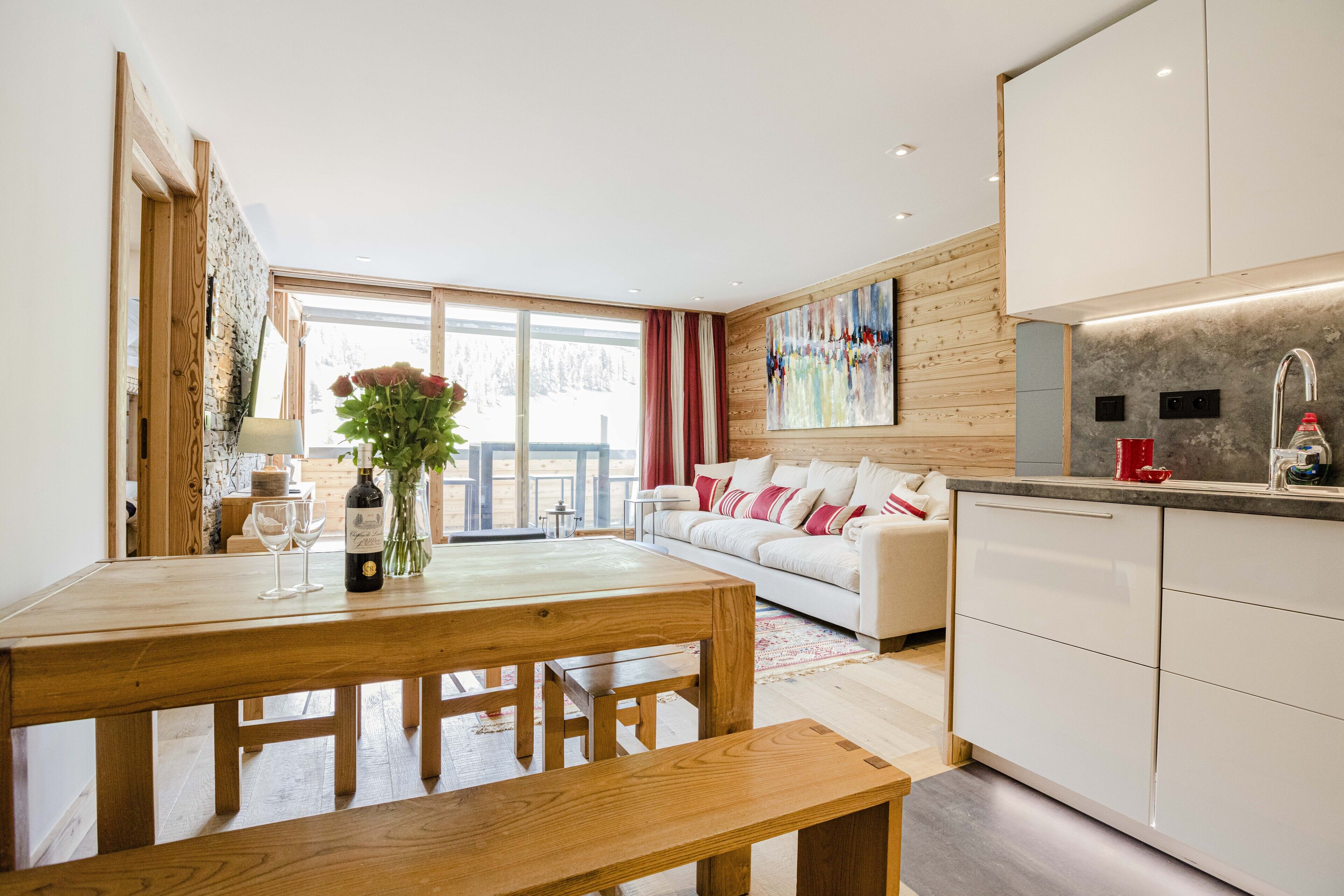 Apt Véronique,  2 Bedroom, 6 Person, Great Standard, Great Location - Montgenèvre