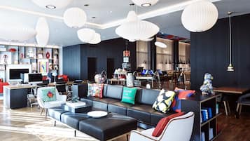 Sala de estar do lobby
