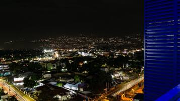 Vista para a cidade desde o alojamento