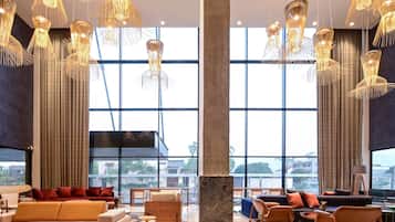 Sala de estar do lobby