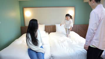 Edredões de penas, secretária