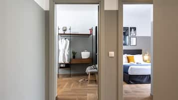 Suíte, 2 quartos, terraço (Acropolis View) | 2 quartos, roupas de cama premium, camas com colchões pillow-top