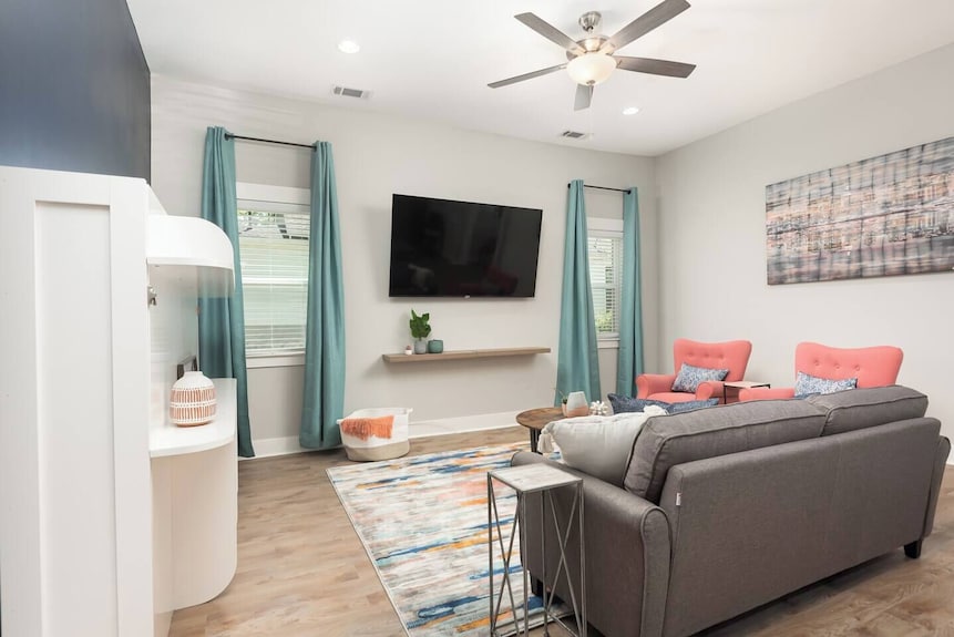 Charming Modern Farm House-5 Min From Sport Center - 록 힐