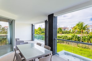 Apartamento em Condomínio Fechado, 2 quartos | Terrenos do alojamento