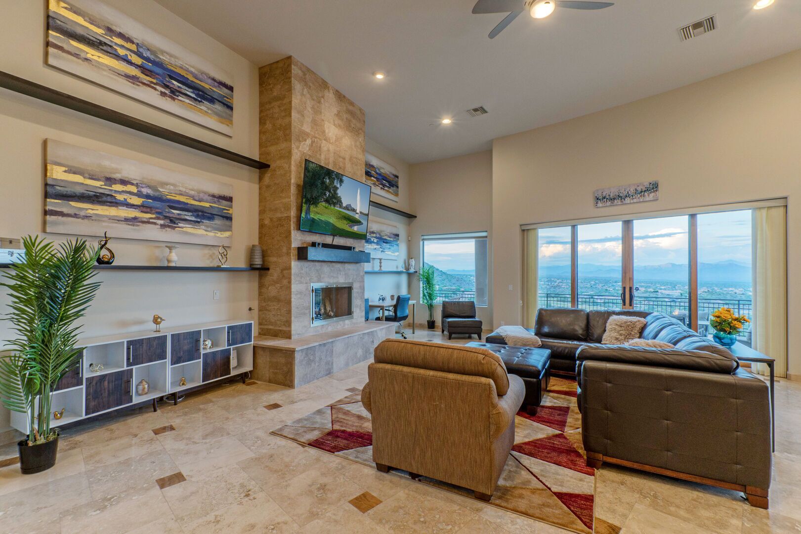 #1 Best Views 7500 Sf Mansion W/ Movie Pool, Game Room, 11 King Beds, Fountain! - Fountain Hills, AZ