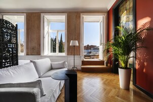 Quarto casal ou duplo premium, 1 quarto, sacada, vista para a cidade | Vista do quarto