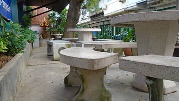 Opções para refeição ao ar livre