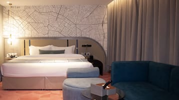 Quarto Clássico com Cama de Casal | Lençóis de algodão egípcio, roupa de alta qualidade