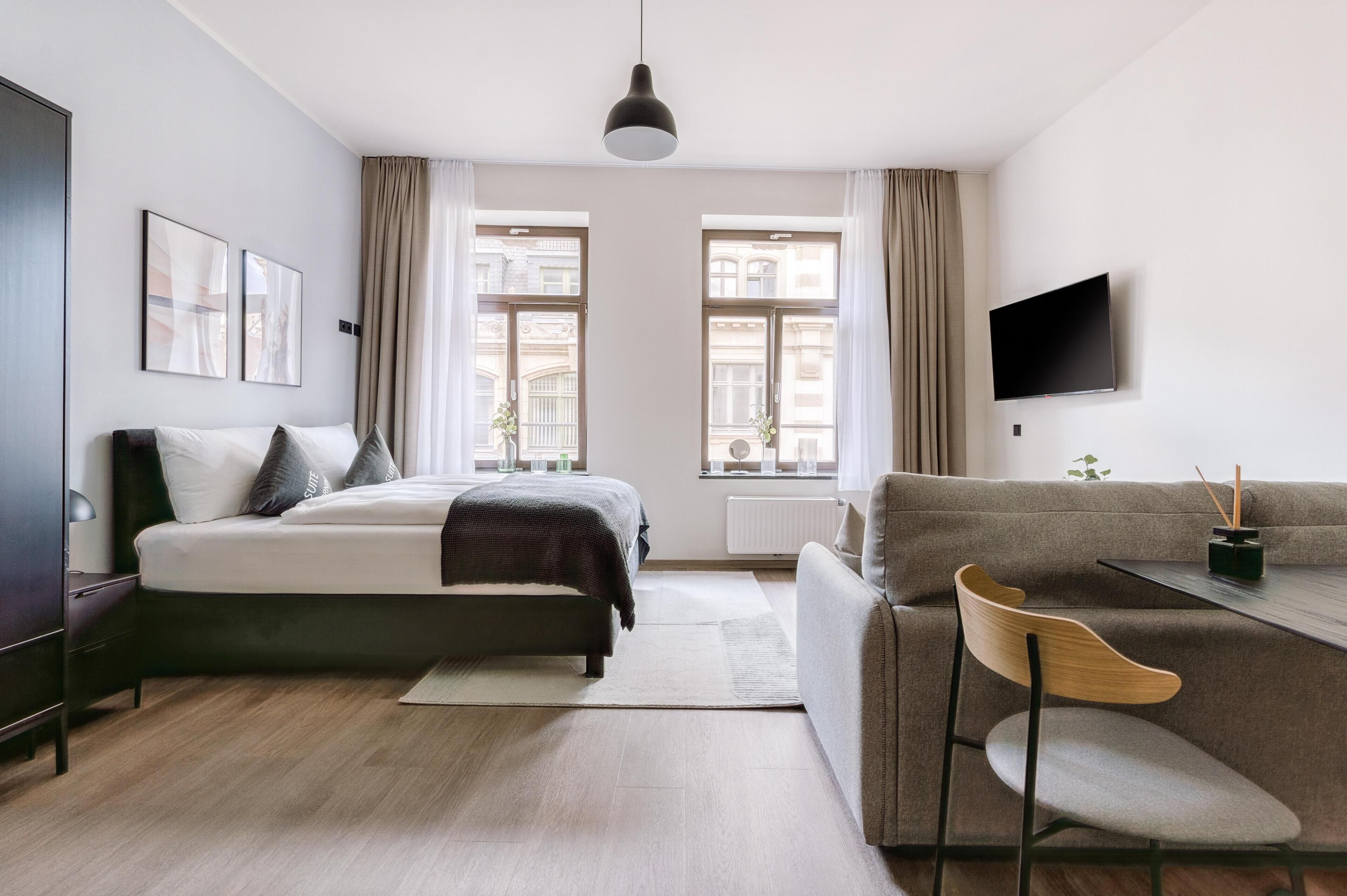 Suite XL with sofa bed | Wi-fi grátis, roupa de cama fornecida 