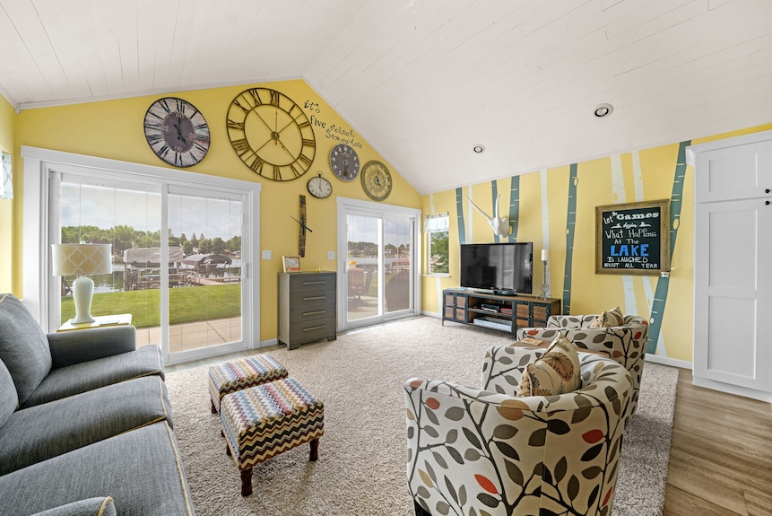 Waterfront Cottage W/pontoon Olcott Lk Jackson Mi - Jackson, MI