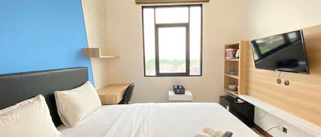 Quarto | Wi-Fi de cortesia, roupa de cama
