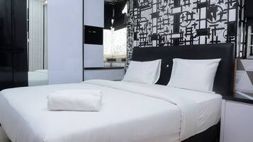 Quarto | 2 quartos, Wi-Fi de cortesia, roupa de cama