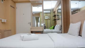 Quarto | Wi-fi grátis, roupa de cama fornecida