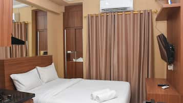Quarto | Wi-fi grátis, roupa de cama fornecida
