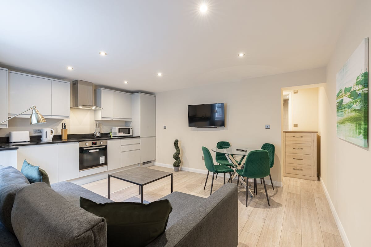 Apartamento luxo, suíte (B) | Lounge