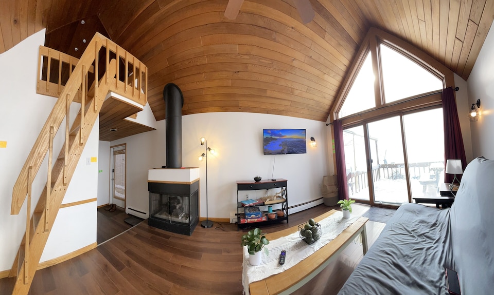 Tiny, A Frame, Loft Bed, Lakehouse - Ithaca