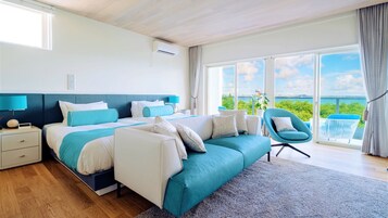 1 quarto, roupas de cama premium, frigobar, cofres nos quartos