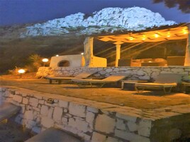 Apartamento, 1 quarto, varanda, vista para o jardim | Área para churrascos e piqueniques