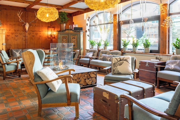 Sala de estar do lobby