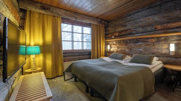 Suite Premium, 2 quartos, não fumadores, sauna | 2 quartos, cortinas/cortinados opacos, quartos insonorizados