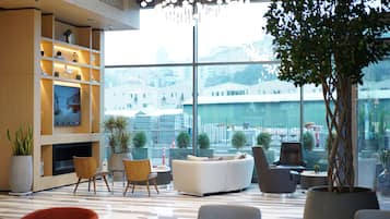 Sala de estar do lobby