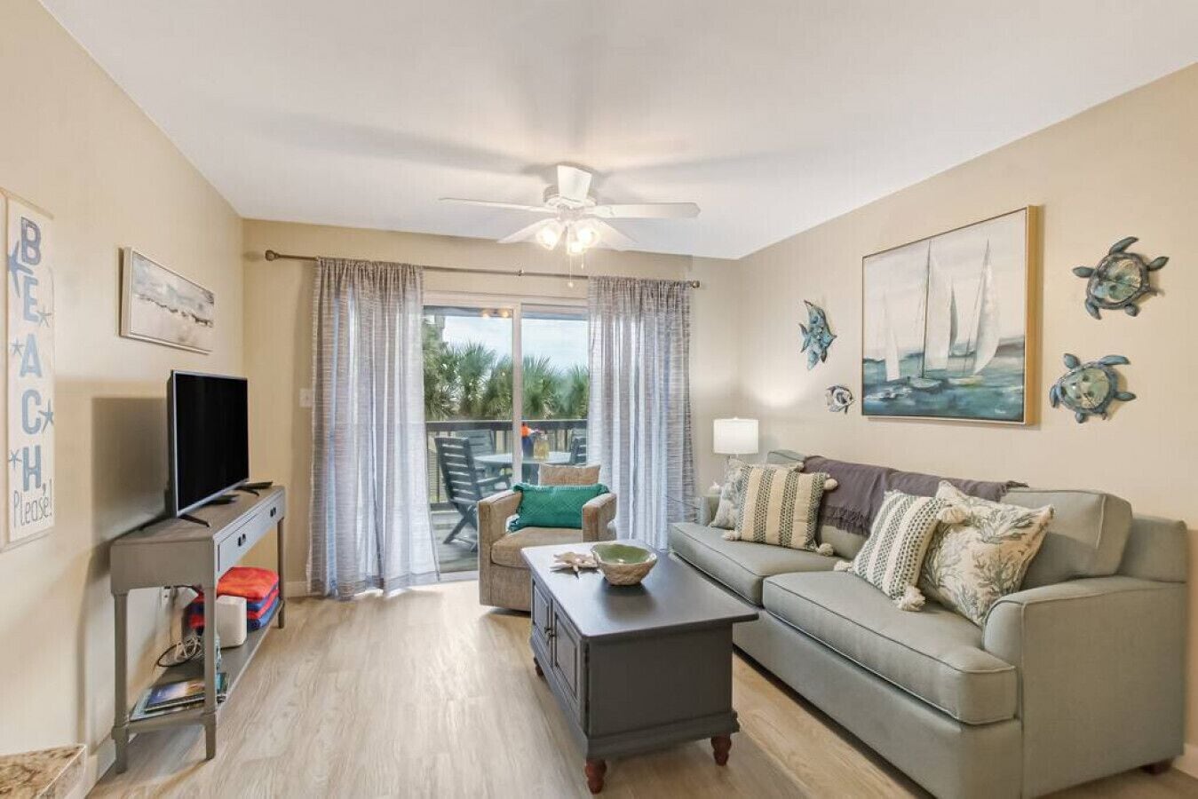 Oceanview Sand Dollar Villas Condo | Balcony | Pool - Fernandina Beach, FL