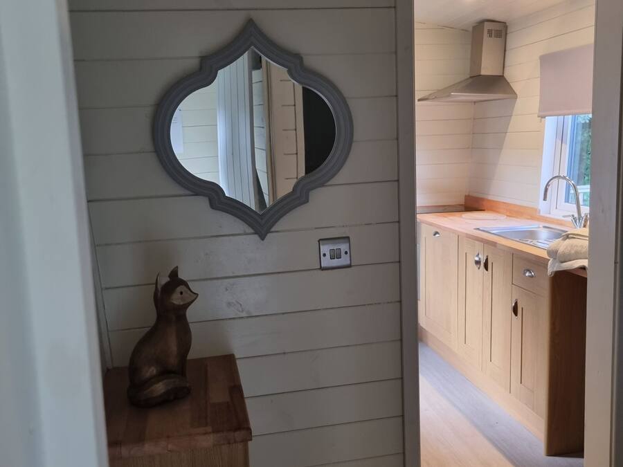 Chalé | Casa de banho | Um polibã, artigos de higiene pessoal grátis