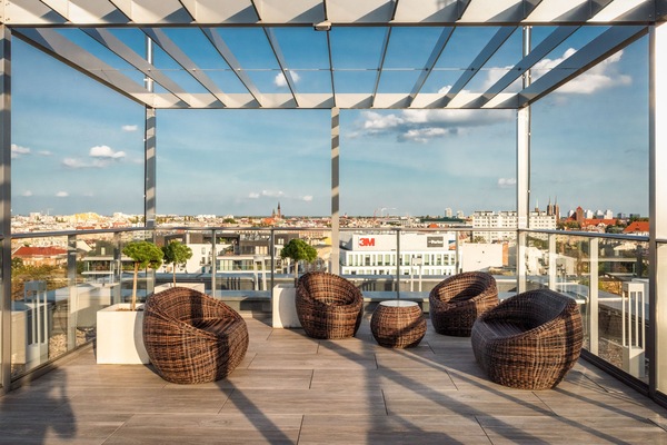 Terraço na cobertura
