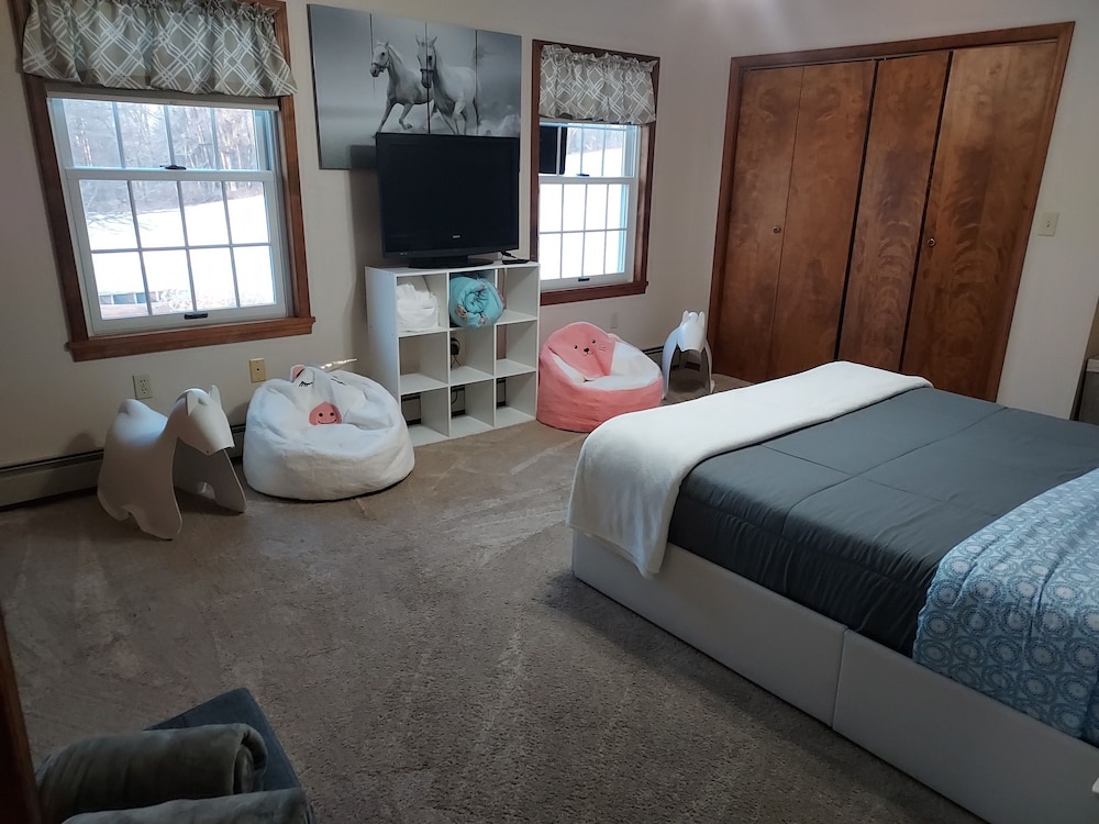 Large Secluded Home W/ Private Pool, Hot-tub, Gym, Game Room, And Bar Area. - Lake Winola, PA