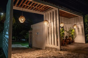 Entrada do alojamento