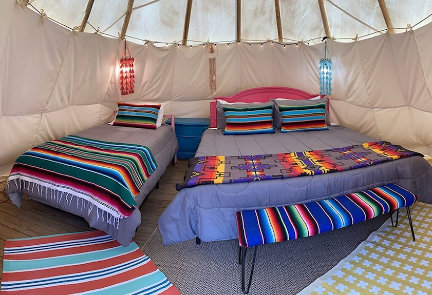 The Arrowhead Tipi Resort - Big Lakes - Nomadic Tipis On Lake Tawakoni - Texas