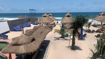 Vista para praia/oceano