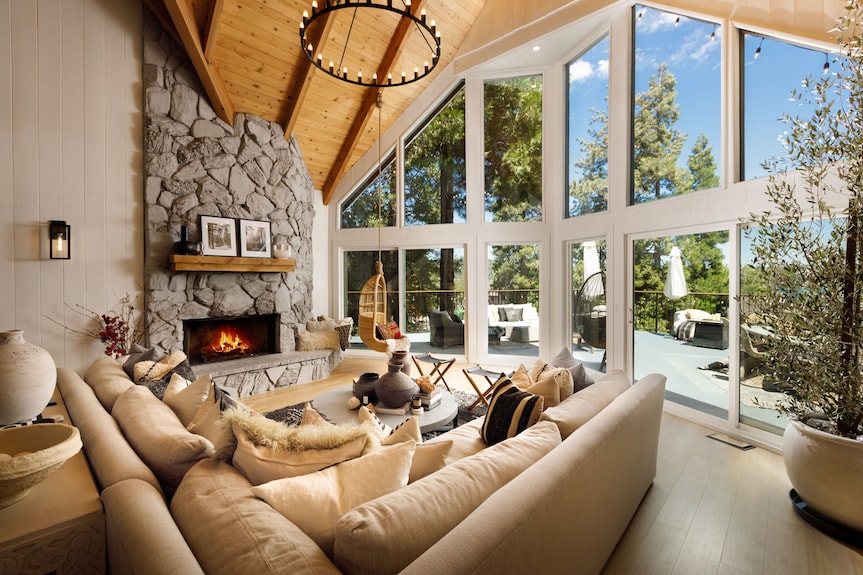 Modern Chalet W/lakeview + Hot Tub -@Trinityhomela 4300+sq Ft - Californie