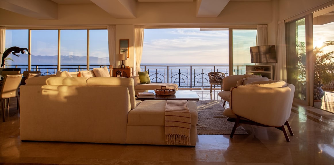 Oceanview Molino De Agua 701 Beach House Condo 3bd Condo For Rent In Los Muertos - Mexico