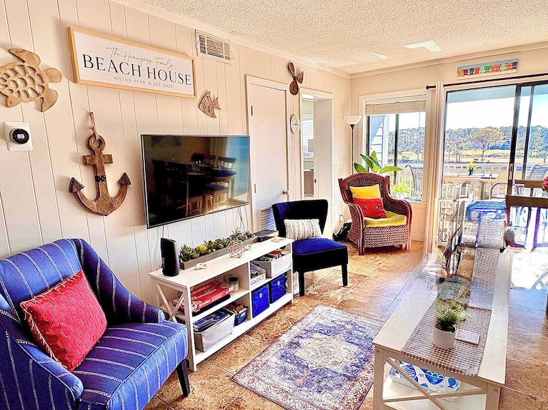 Ocean View Coastal Condo 2 Bd 2 Ba Hh Resort Condo - Hilton Head Island, SC