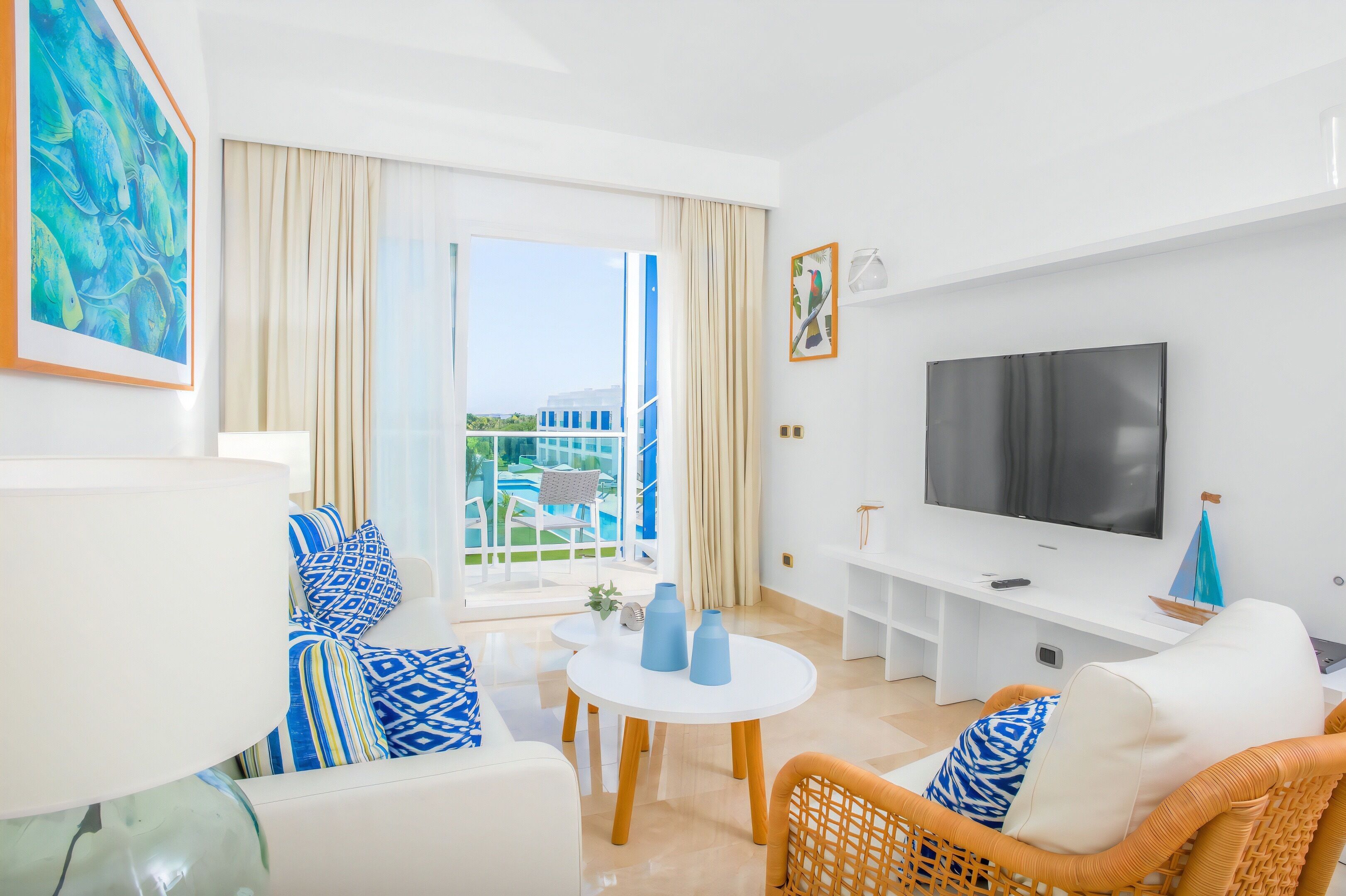 Condo, 2 quartos, para fumantes, sacada | Lounge