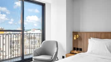 Quarto Duplo Deluxe | Secretária, quartos insonorizados, Wi-fi grátis