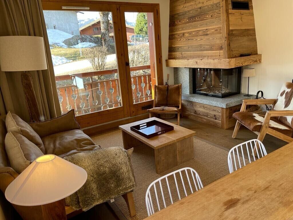 Superb Apartment Renovated In 2021 With Underground Parking - Megève