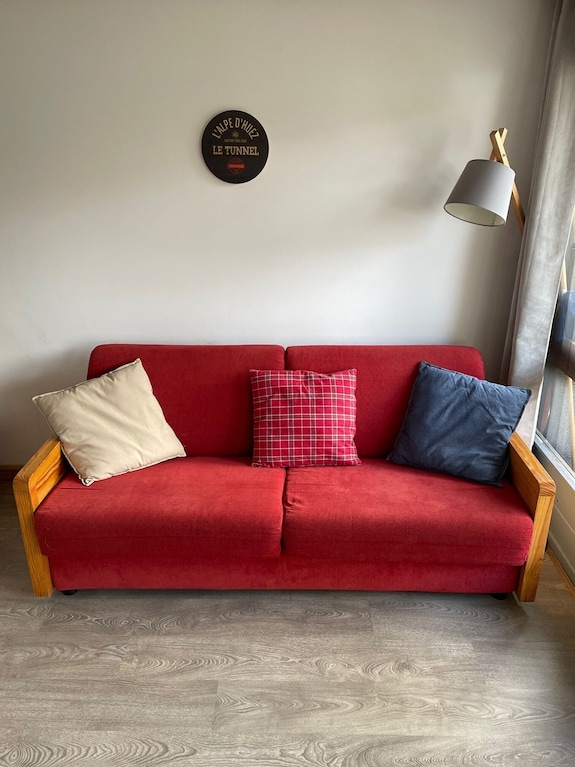 Alpe D'huez-centre Station-rés.athos-particulier-6 Personnes-balcon-parking - L'Alpe d'Huez