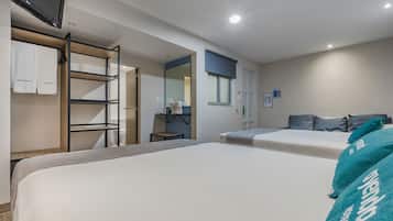 Quarto família | Roupas de cama antialérgicas, Wi-Fi de cortesia, roupa de cama