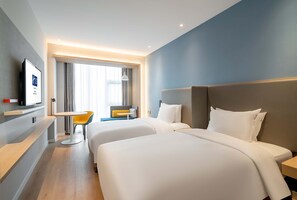 Quarto Standard, 2 camas individuais | Cofre no quarto, secretária, quartos insonorizados 