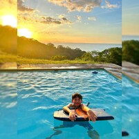 Quarto Quádruplo Superior, piscina privativa | Piscina privativa