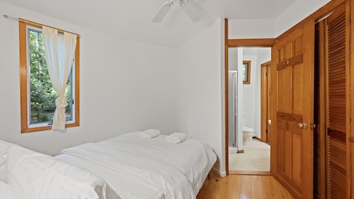 Iconic Geodesic Designed Dome Set Against A Secluded Natural Landscape,... - East Hampton, NY